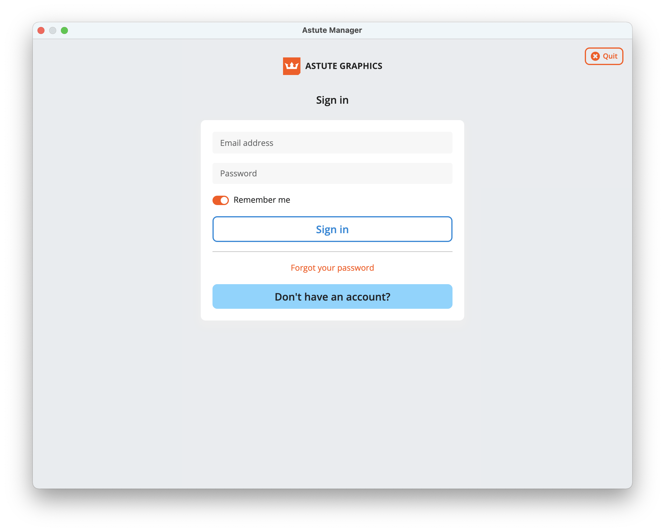 How to setup Astute Manager on Windows