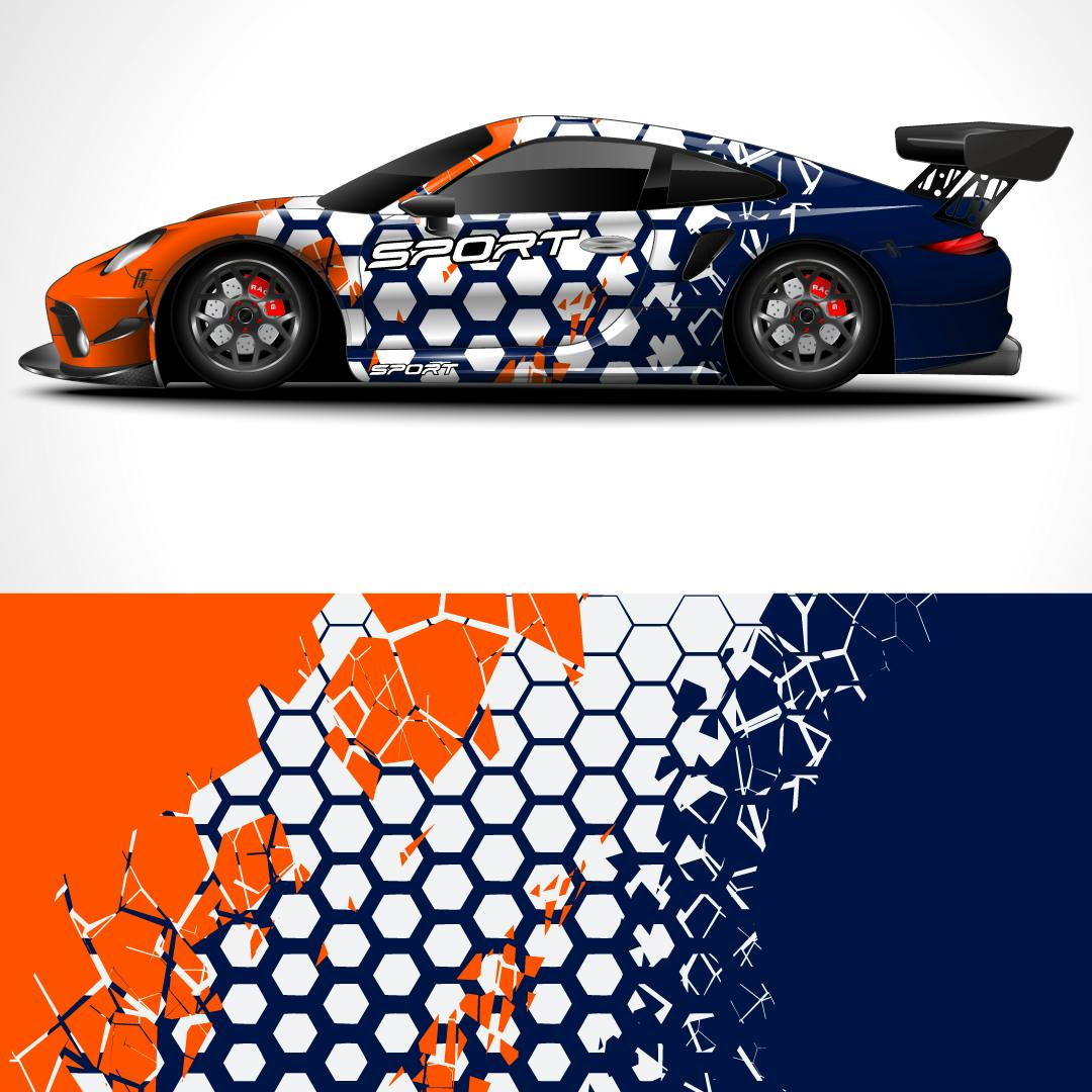 Create a repeating hexagon pattern in Illustrator