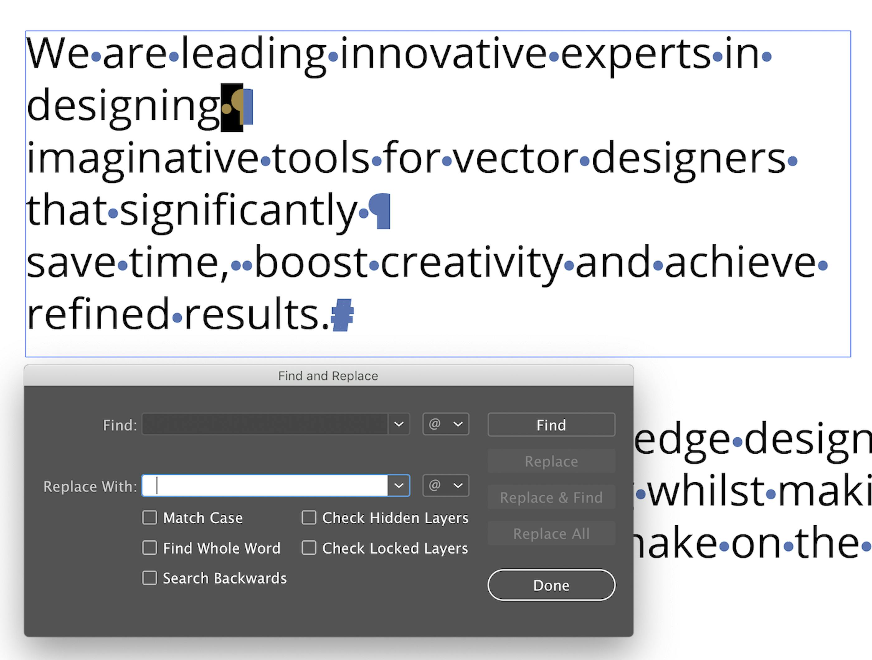 Combine and repair point text in Adobe Illustrator with VectorFirstAid