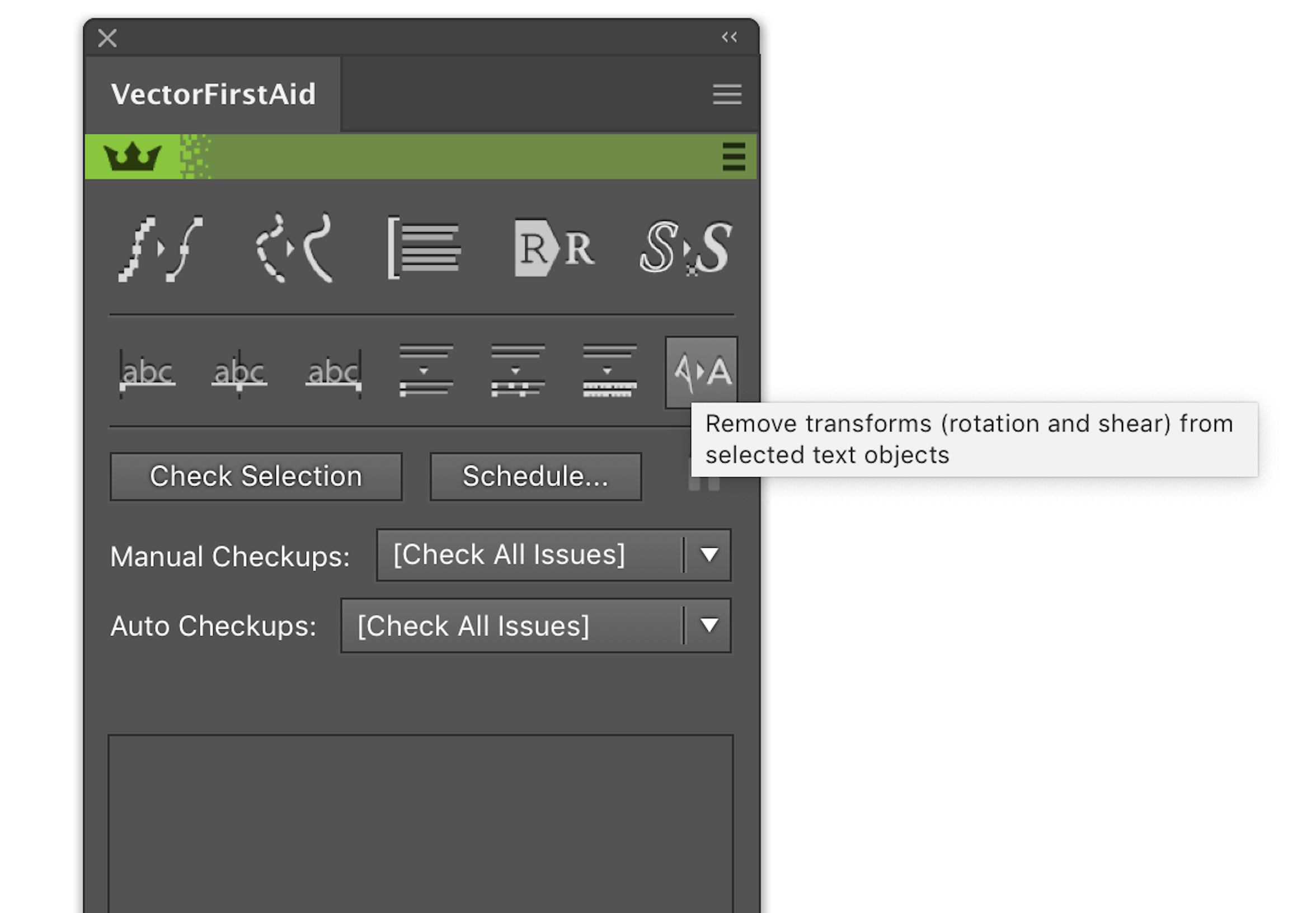 Creating actions for VectorFirstAid | Astute Graphics