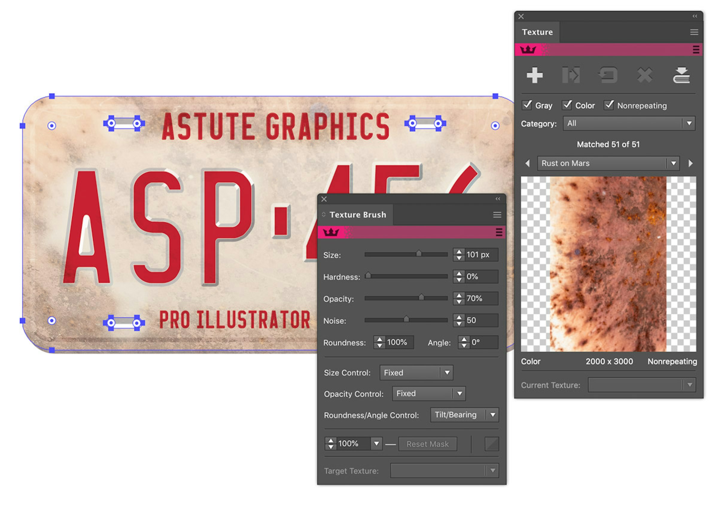 Creating textured stickers with Texturino | Astute Graphics