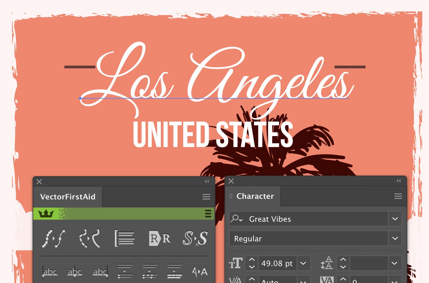 How to convert outlined text to editable text with VectorFirstAid