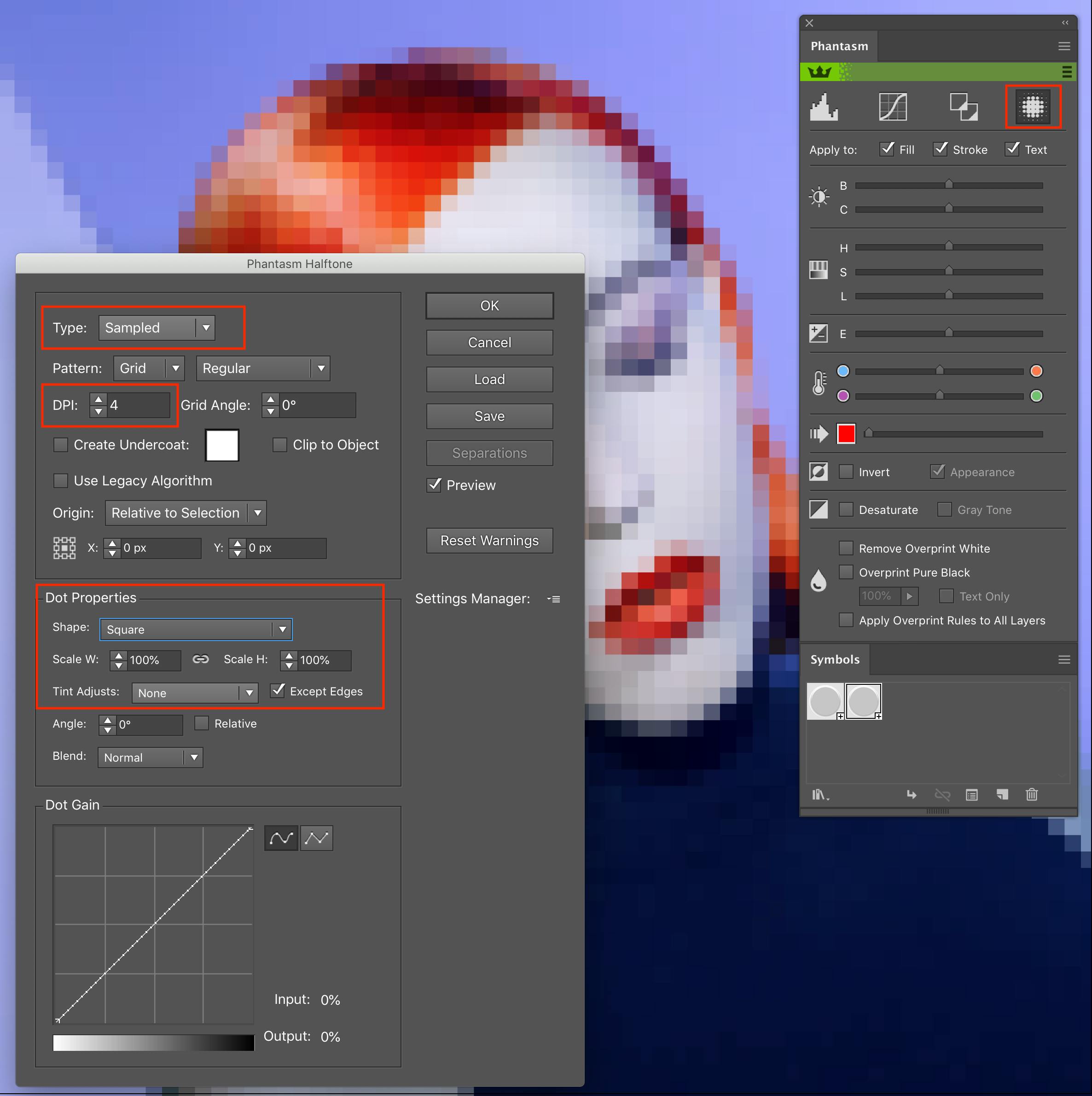 How to create Lego art with Phantasm and Adobe Illustrator