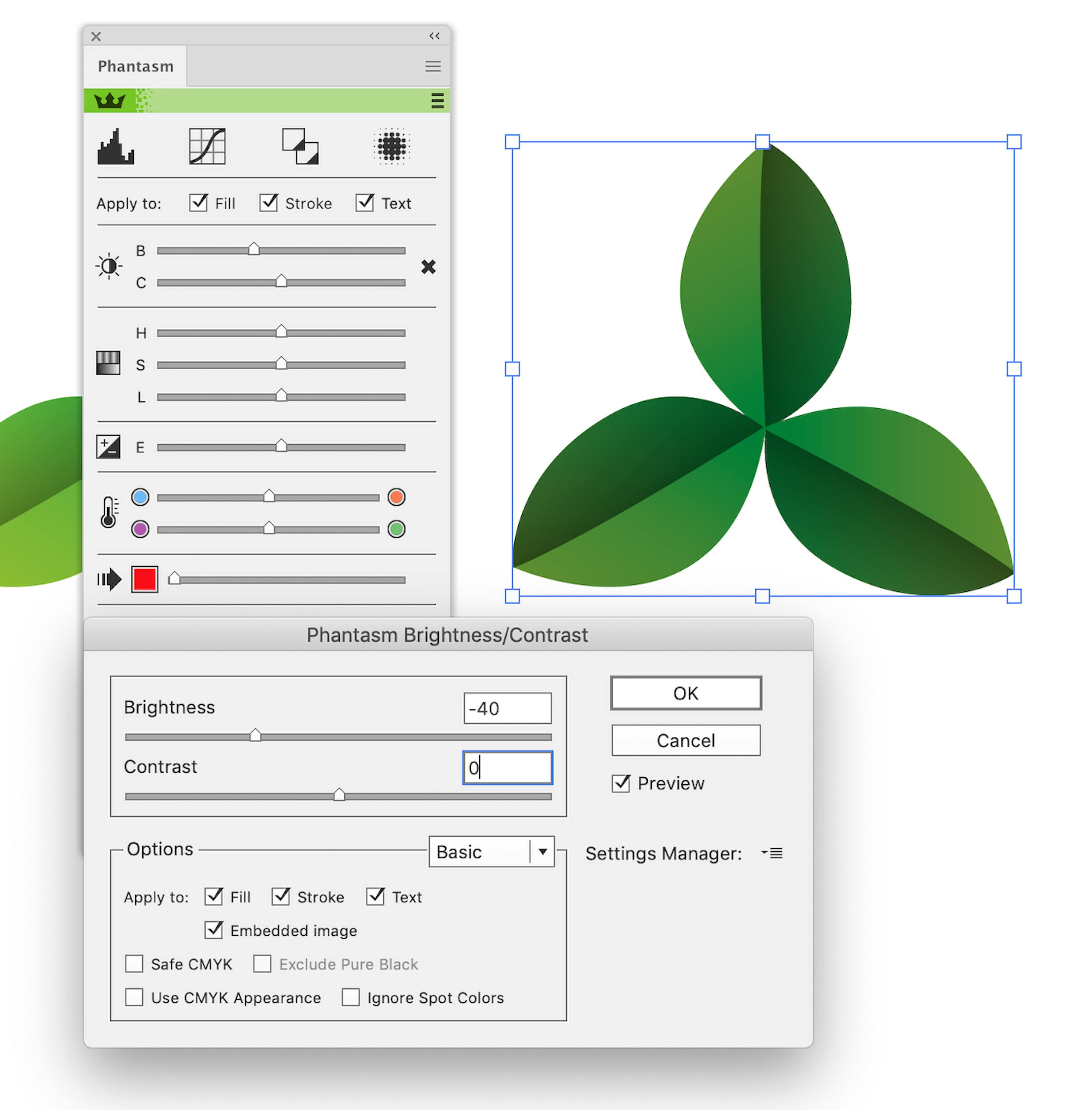 How to create leaves Space Fill with ColliderScribe