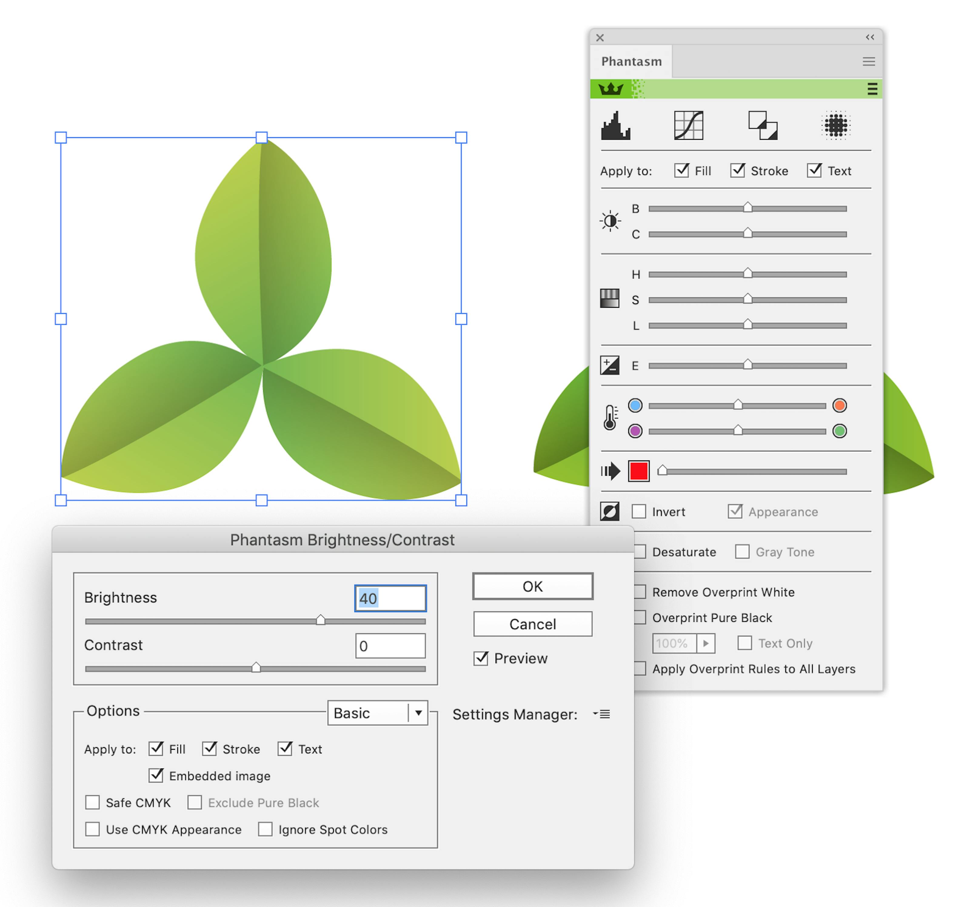 How to create leaves Space Fill with ColliderScribe