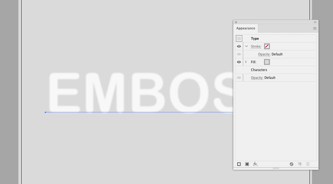 How to create bevel & emboss text effects in Illustrator