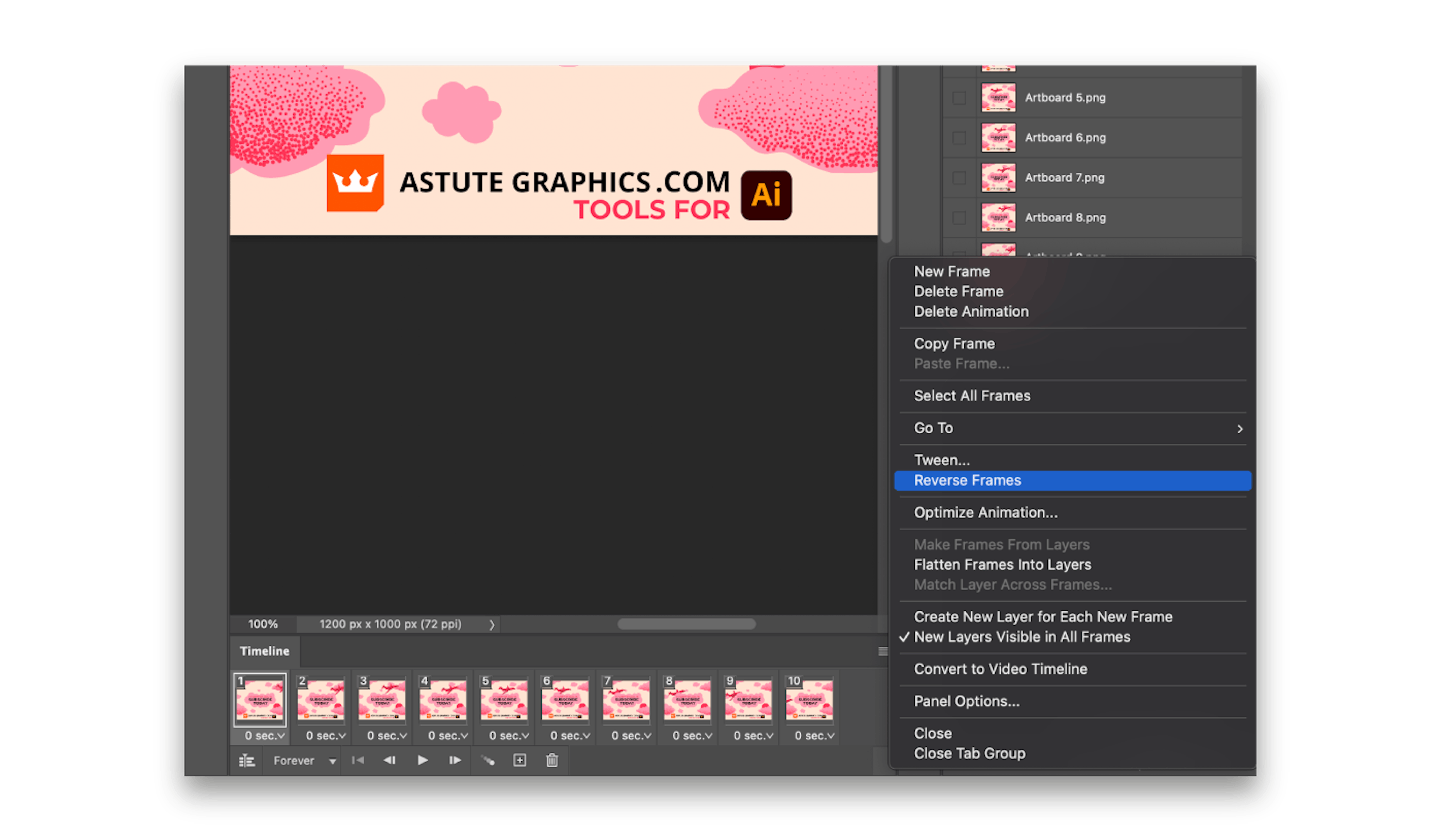 How to design animated Google display ads | Making GIF ads