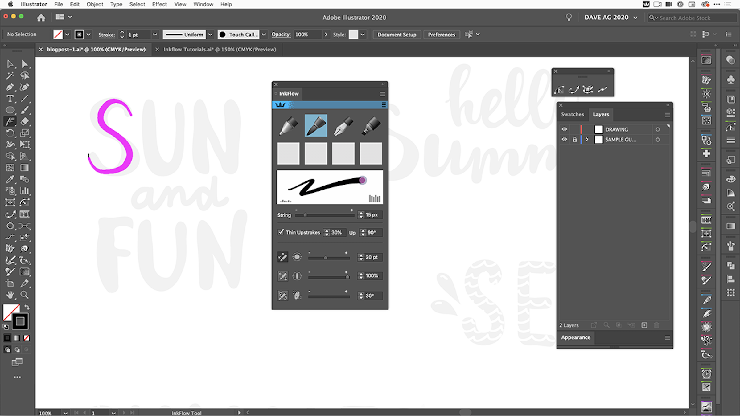 Getting to grips with InkFlow - Start drawing now! | Astute Graphics