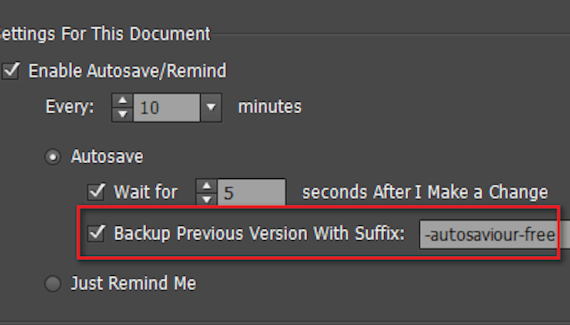 Getting to know Autosaviour | Astute Graphics