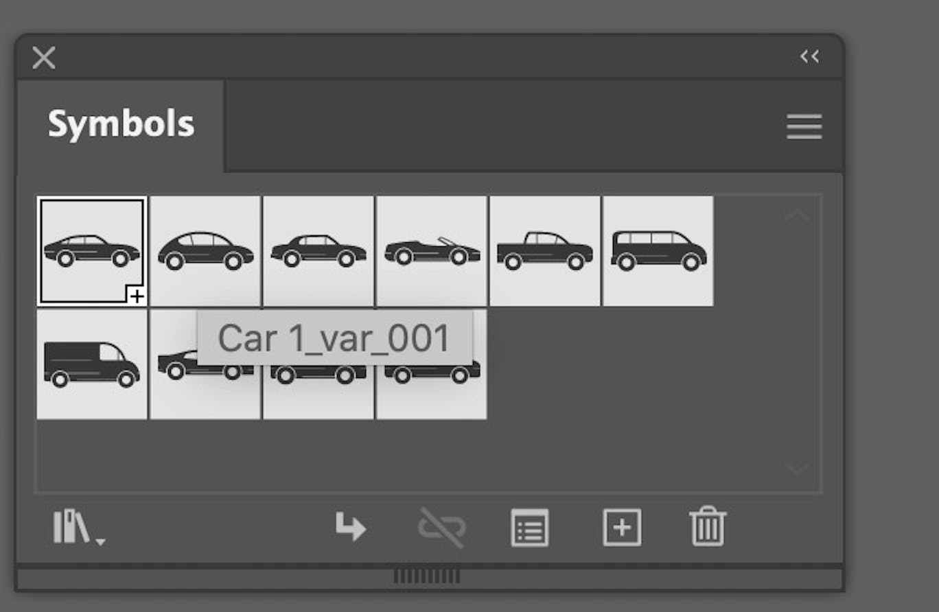 How to make symbol variants