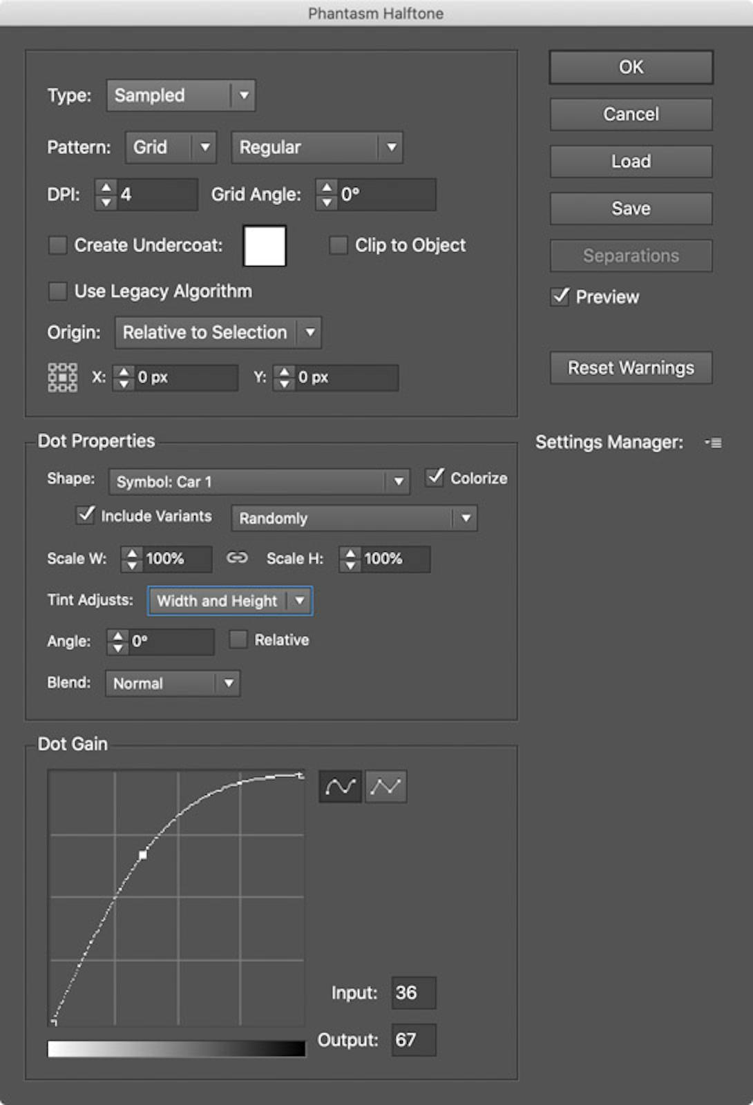 How to make symbol variants