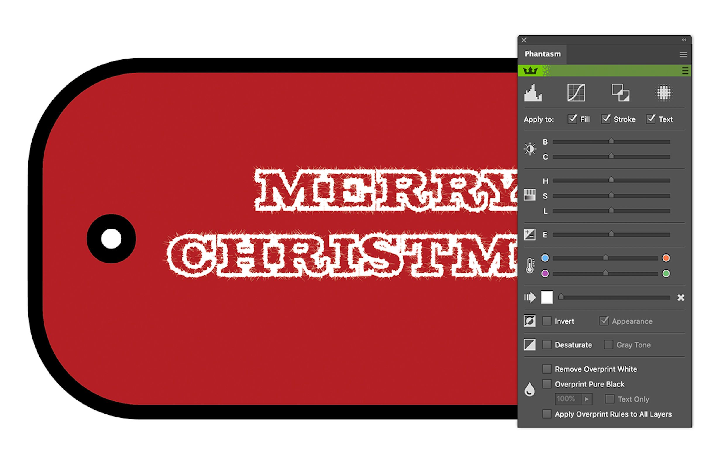 Making gift tags with our FREE resource packs | Astute Graphics