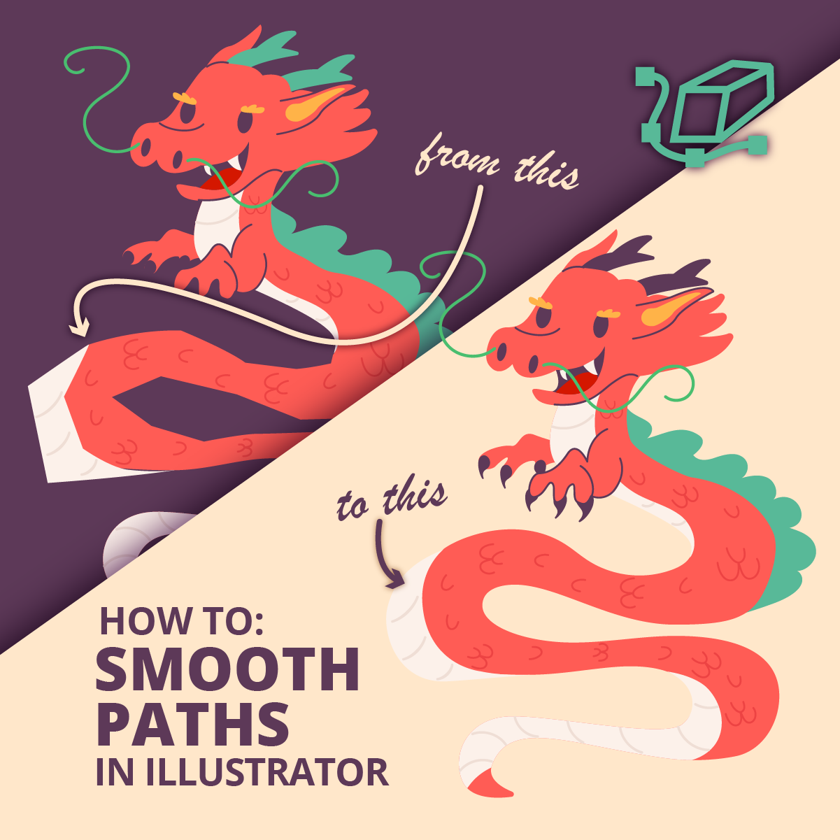 How to smooth paths in Adobe Illustrator